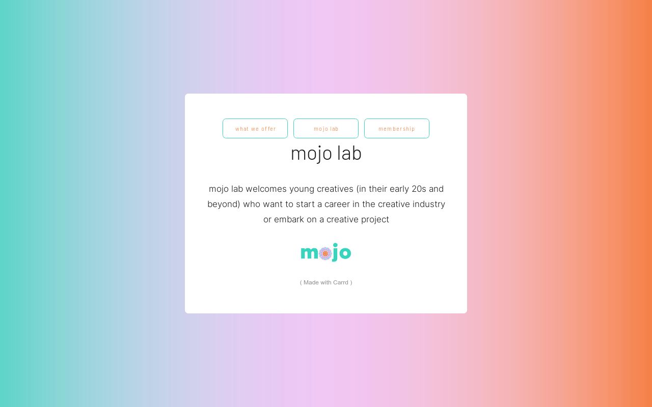 mojo lab